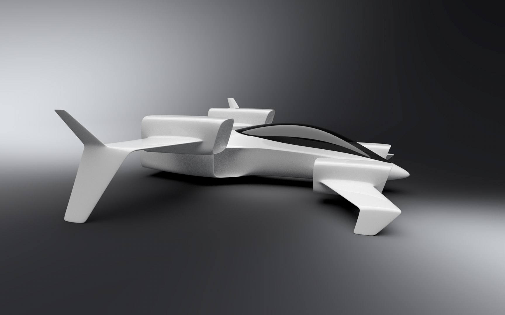 ML EVTOL Concept 3D Model - TurboSquid 1884808