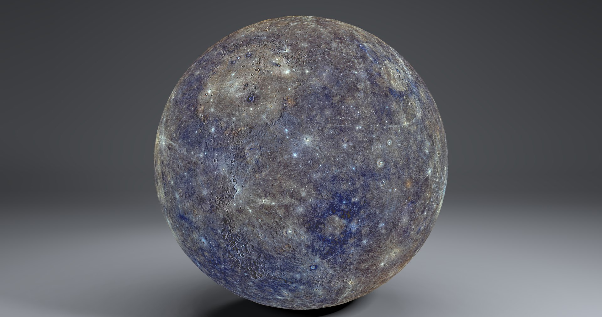 3D 8k mercury globe - TurboSquid 1191250