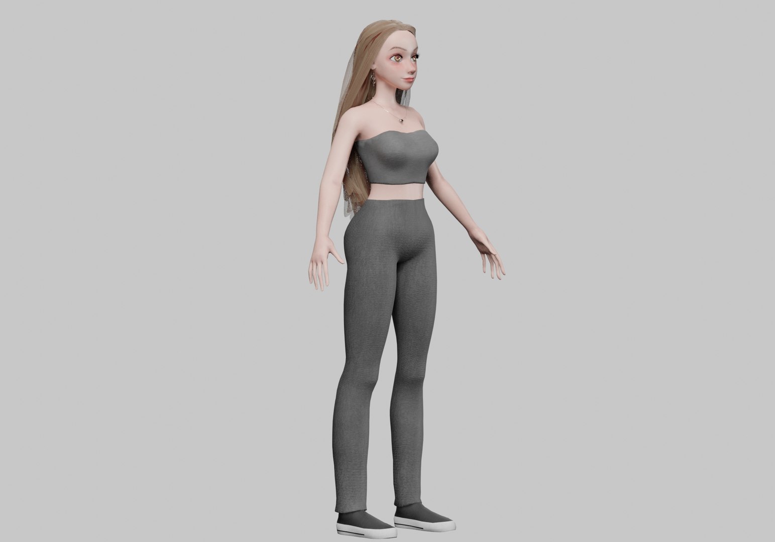 3D Pretty Classic Woman V32760 - TurboSquid 2268859