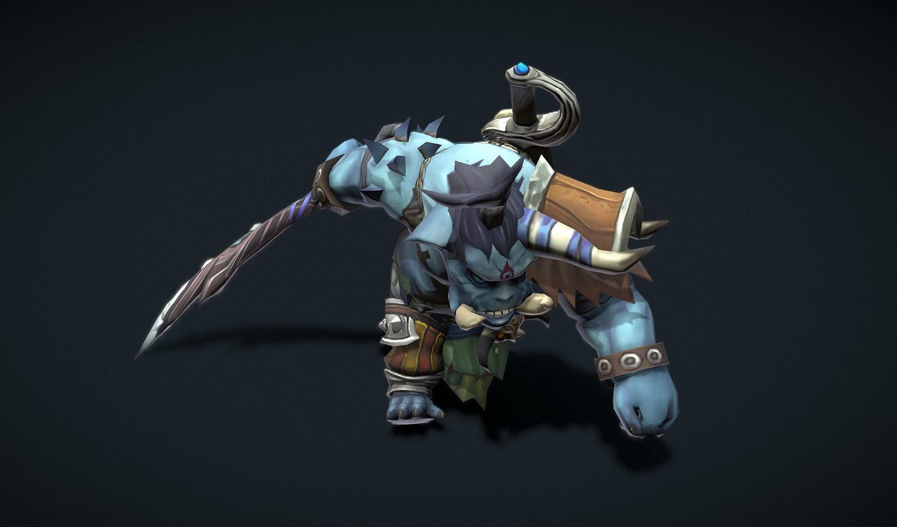 Three Kingdoms - Boss Huang Pao GuaiSwordman Model - TurboSquid 2015747