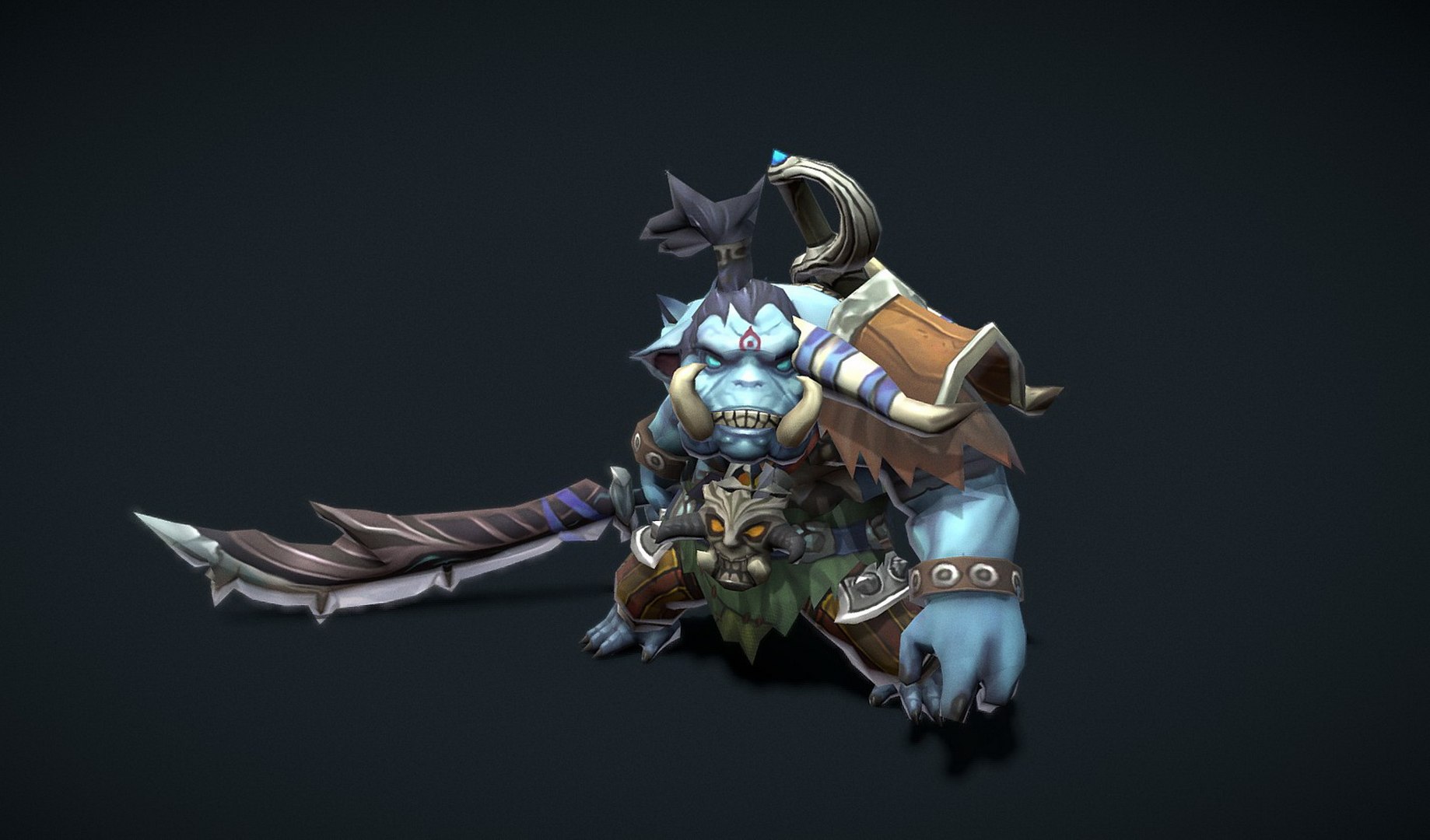 Three Kingdoms - Boss Huang Pao GuaiSwordman Model - TurboSquid 2015747