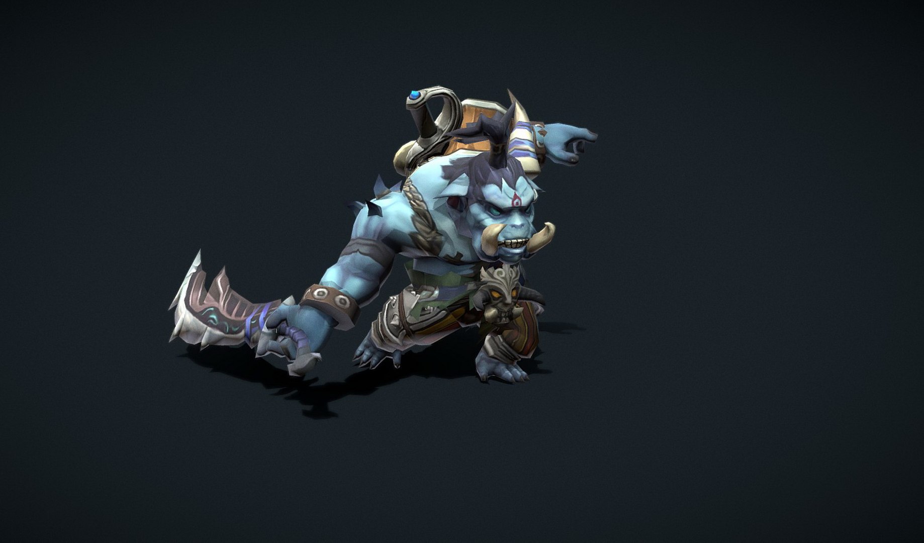 Three Kingdoms - Boss Huang Pao GuaiSwordman Model - TurboSquid 2015747