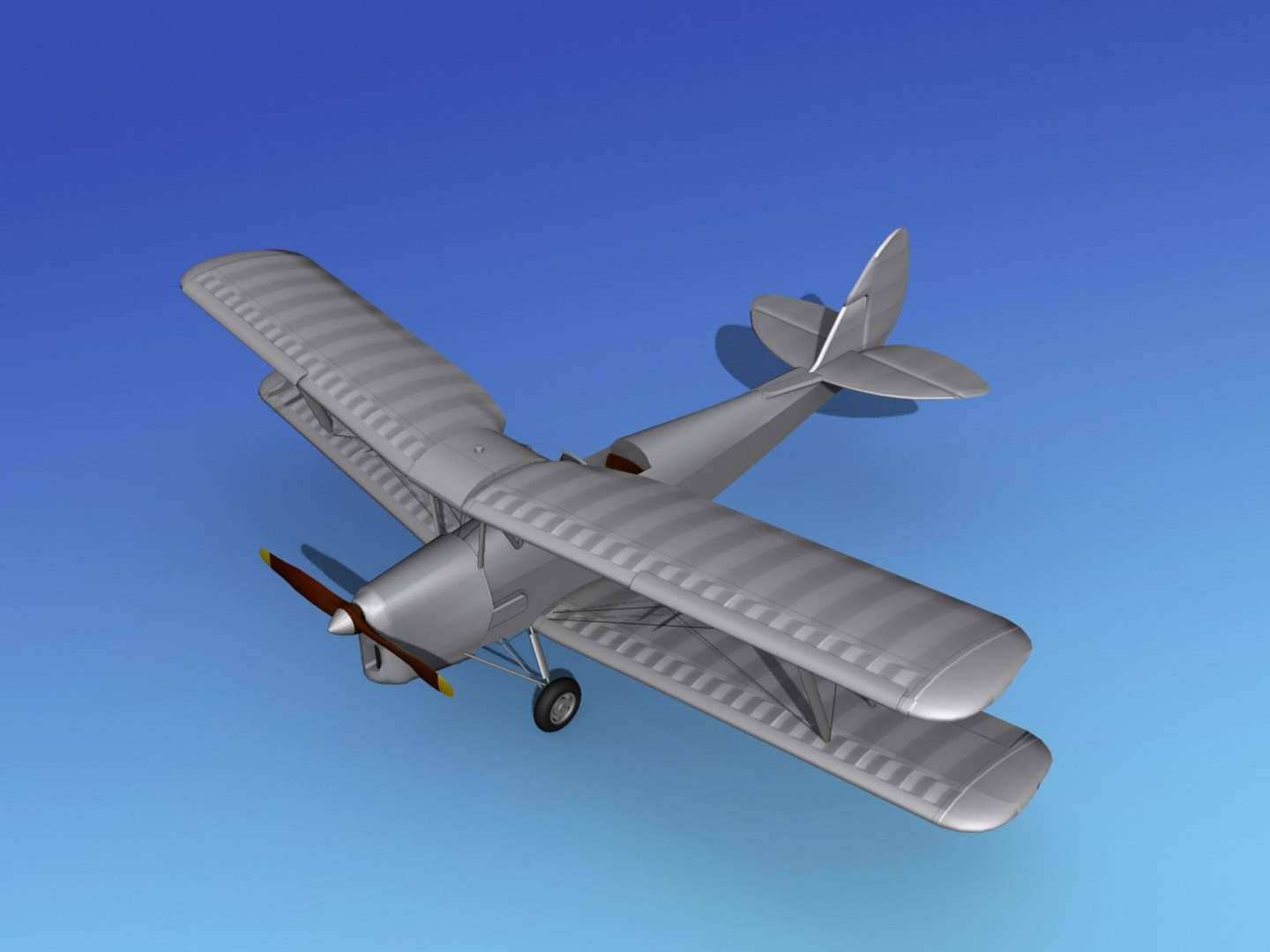 Tiger Moth 3d Model