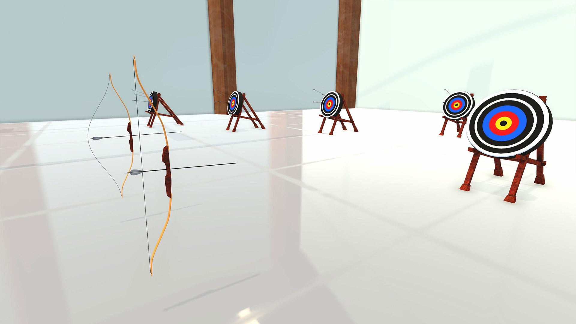 3D model Archery Pack - Crossbow And Arrows - TurboSquid 2137553