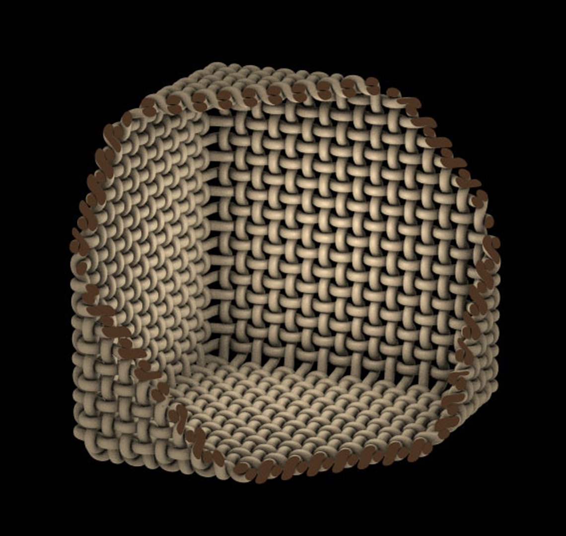 obj cube wire mesh