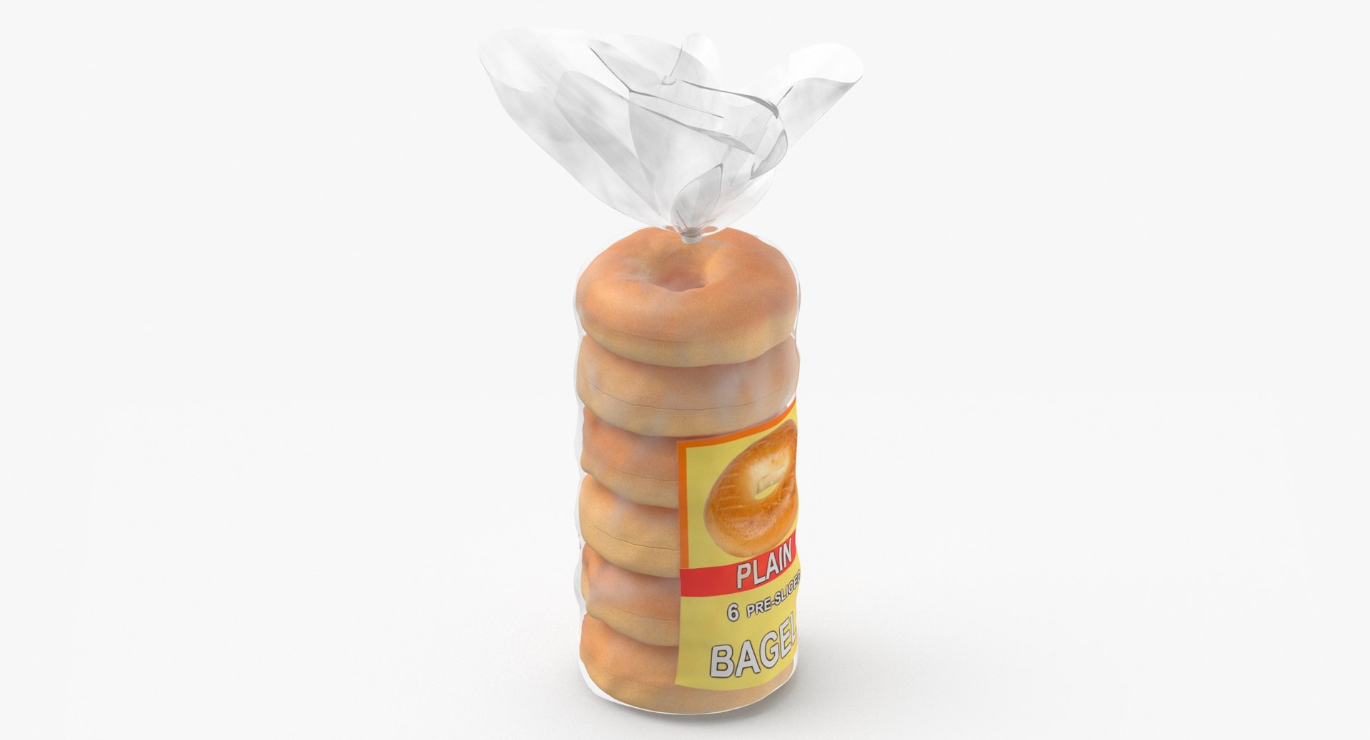 Baked Bagels Blank And Generic Label 3D Model - TurboSquid 2034463