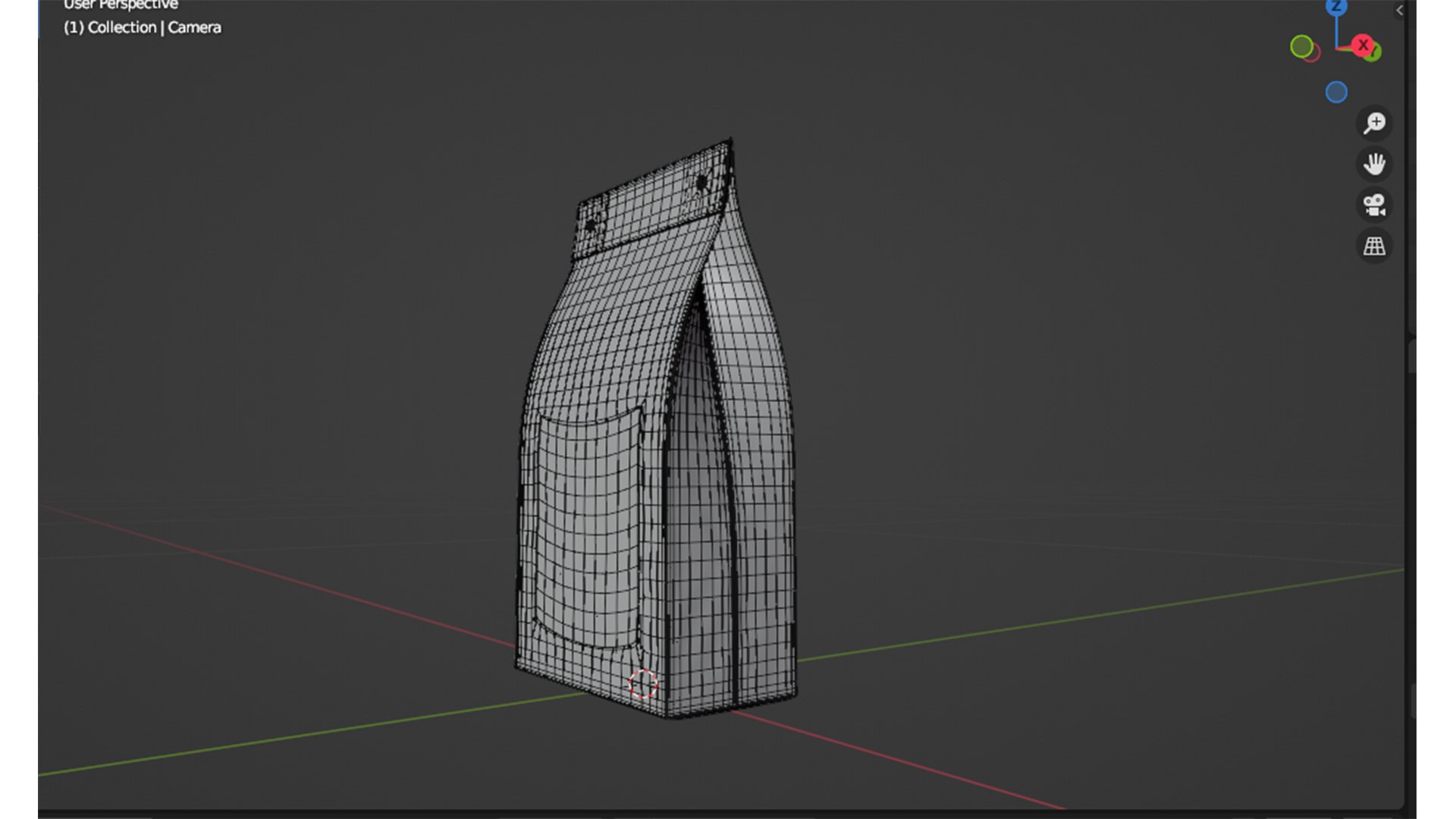 3D Peanut Packaging Bag Model - TurboSquid 2073708