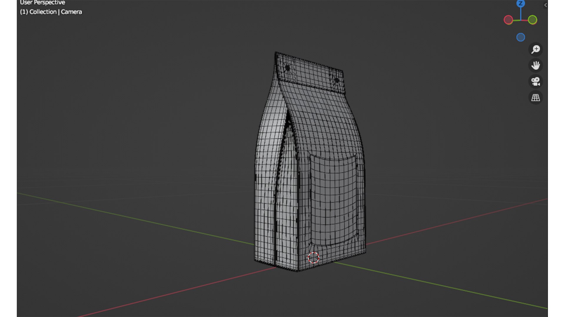 3D Peanut Packaging Bag Model - TurboSquid 2073708