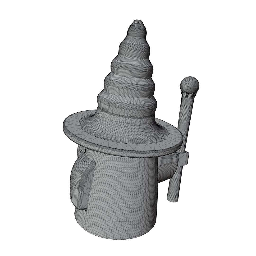 Little Wizard Figure 3D - TurboSquid 2174413
