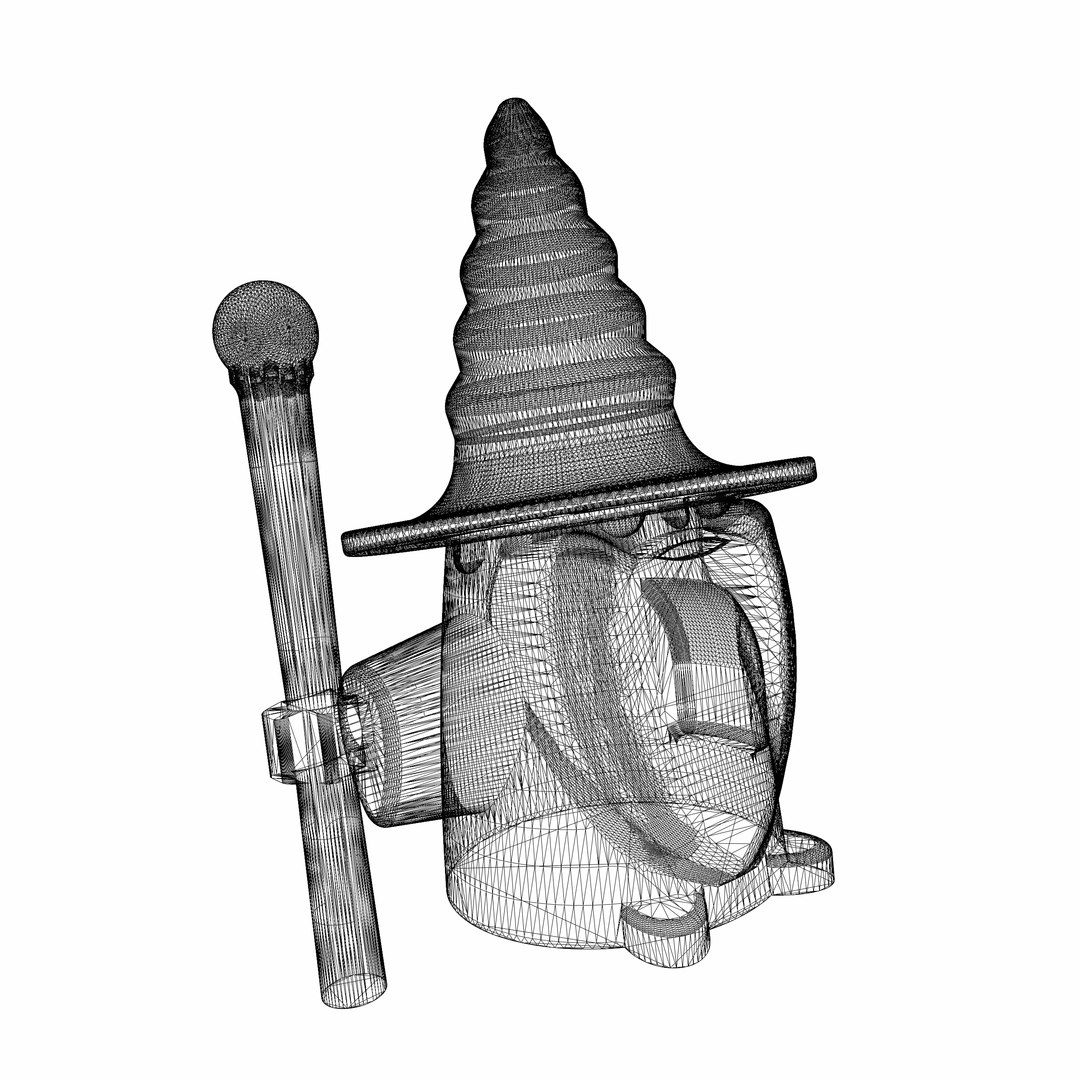 Little Wizard Figure 3D - TurboSquid 2174413