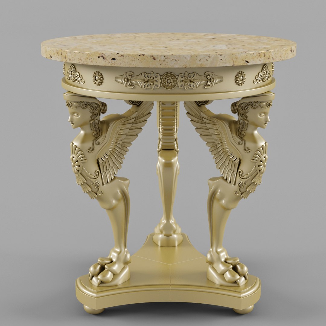 3d Empire Table Angel