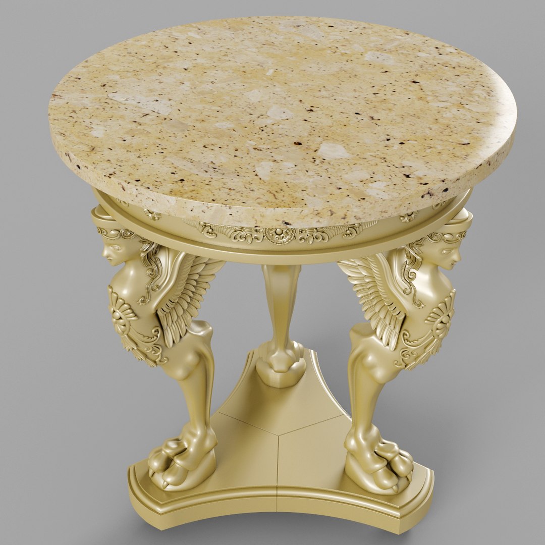 3d Empire Table Angel