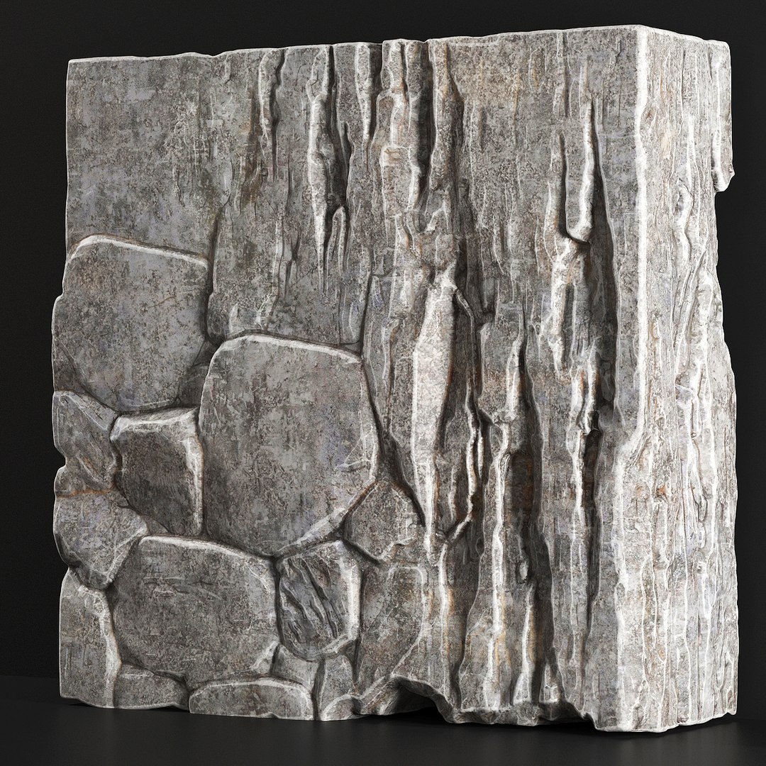 Rock Slab Stone 3D Model - TurboSquid 1514155