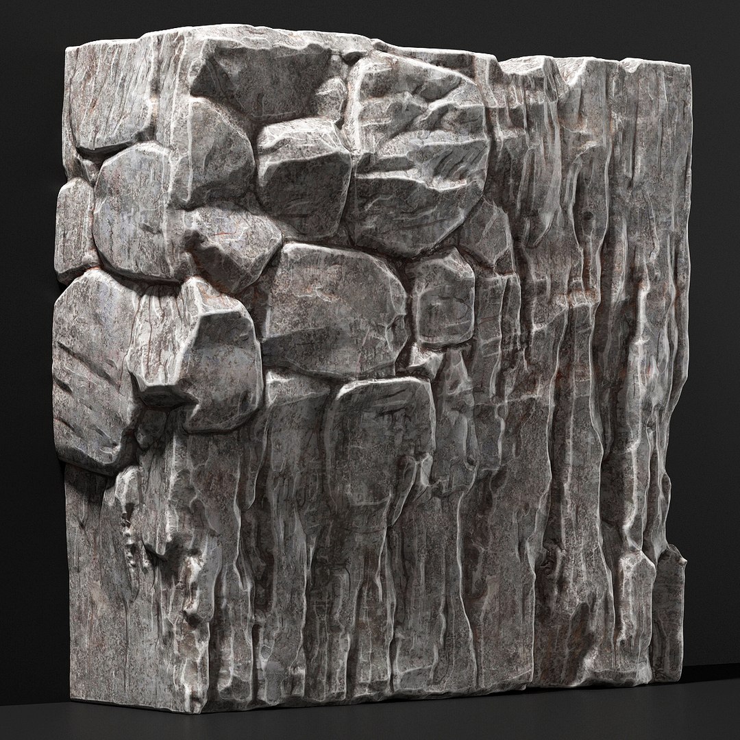 Rock Slab Stone 3D Model - TurboSquid 1514155