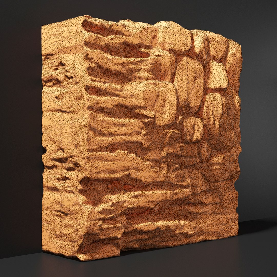 Rock Slab Stone 3D Model - TurboSquid 1514155