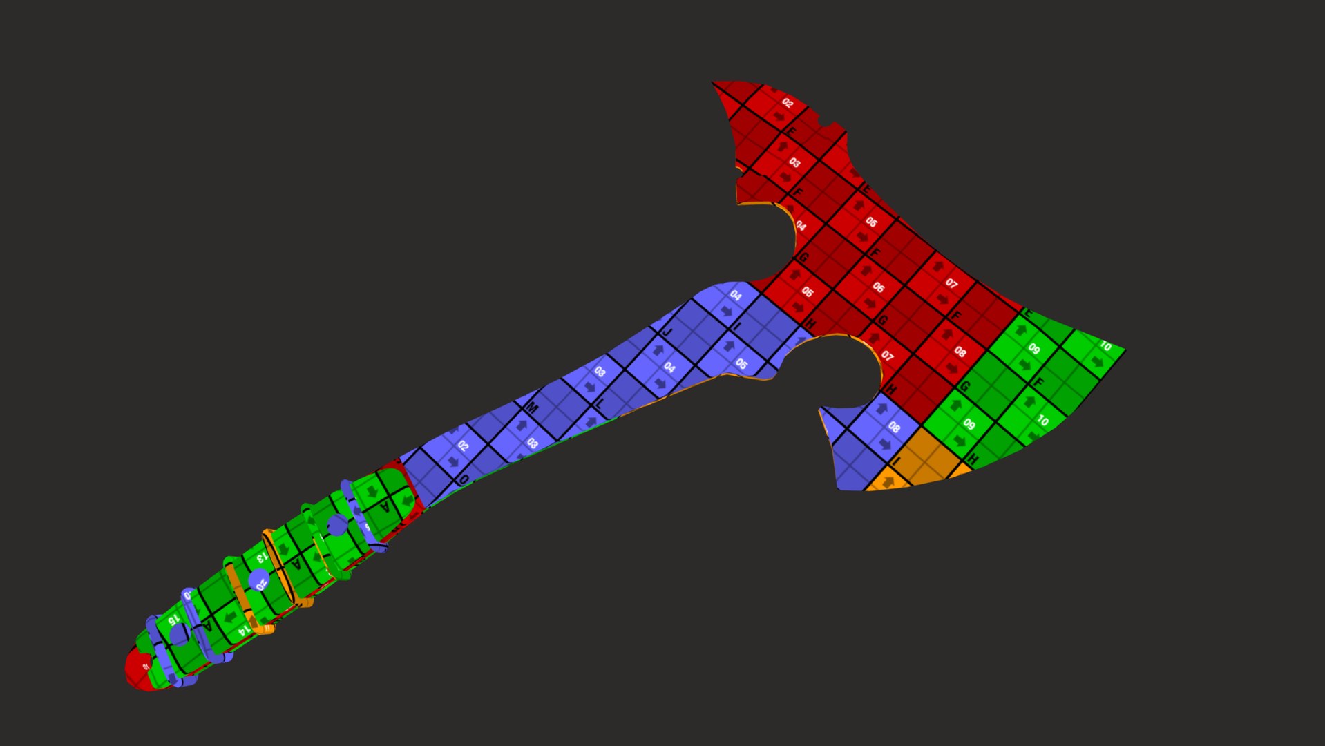 Tactical Axe Model - TurboSquid 2198982