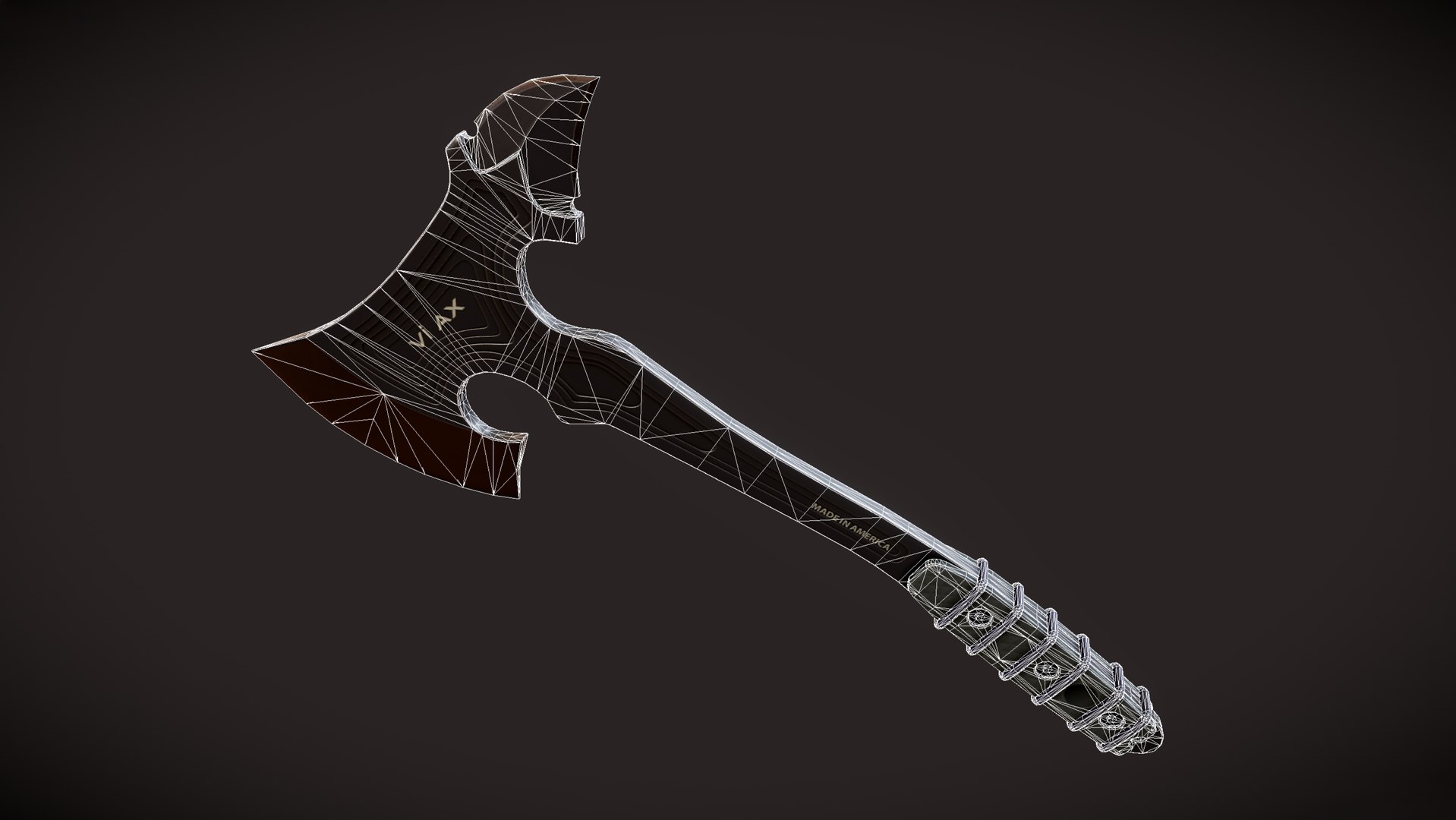Tactical Axe Model - TurboSquid 2198982