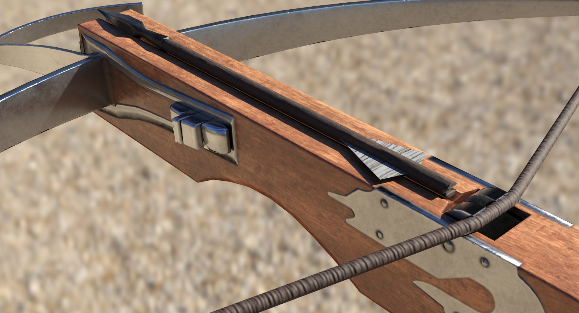 Medieval Crossbow Animation 3D Model - TurboSquid 1308003