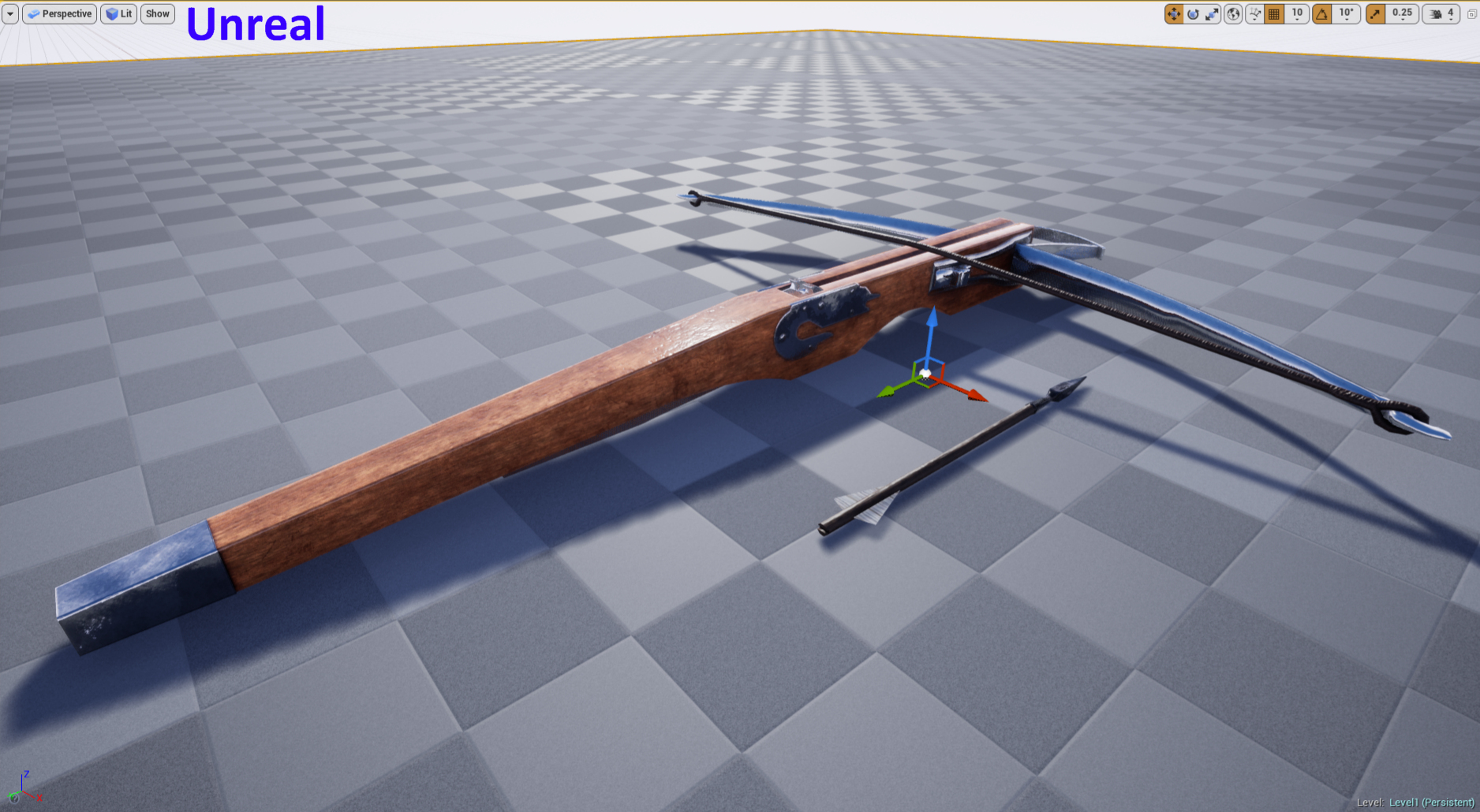 Medieval crossbow animation 3D model - TurboSquid 1308003