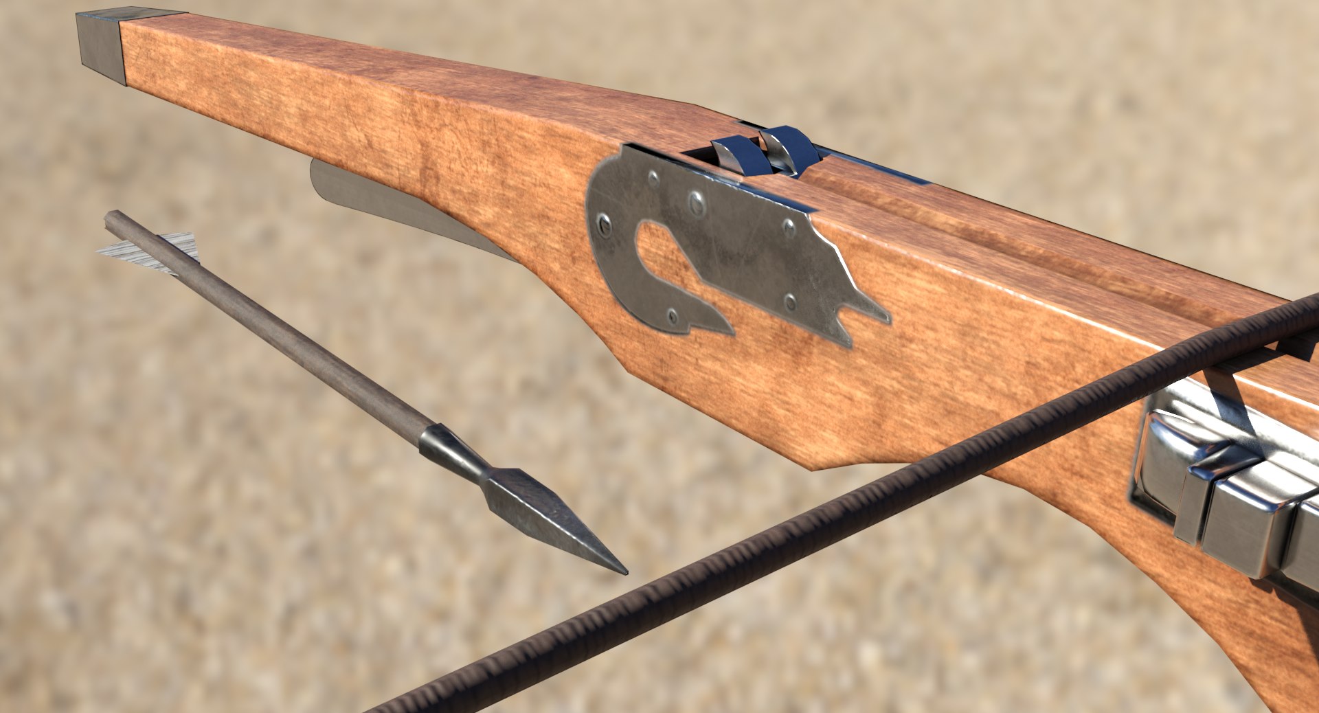 Medieval Crossbow Animation 3D Model - TurboSquid 1308003