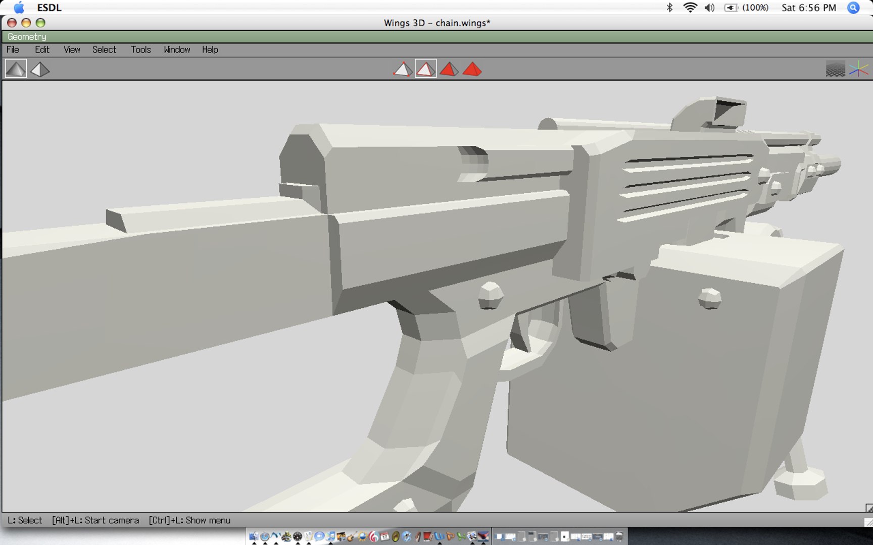 3ds Max Machine Gun Chain