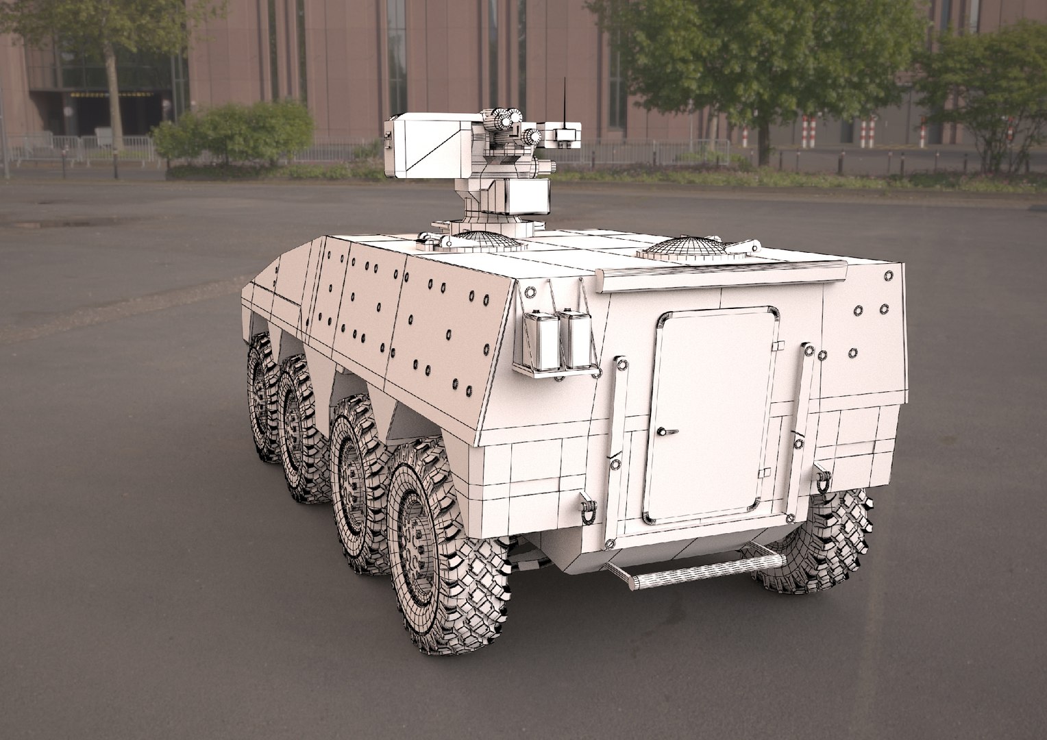 Boxer 8x8 Military Vehicle 3D - TurboSquid 1964710