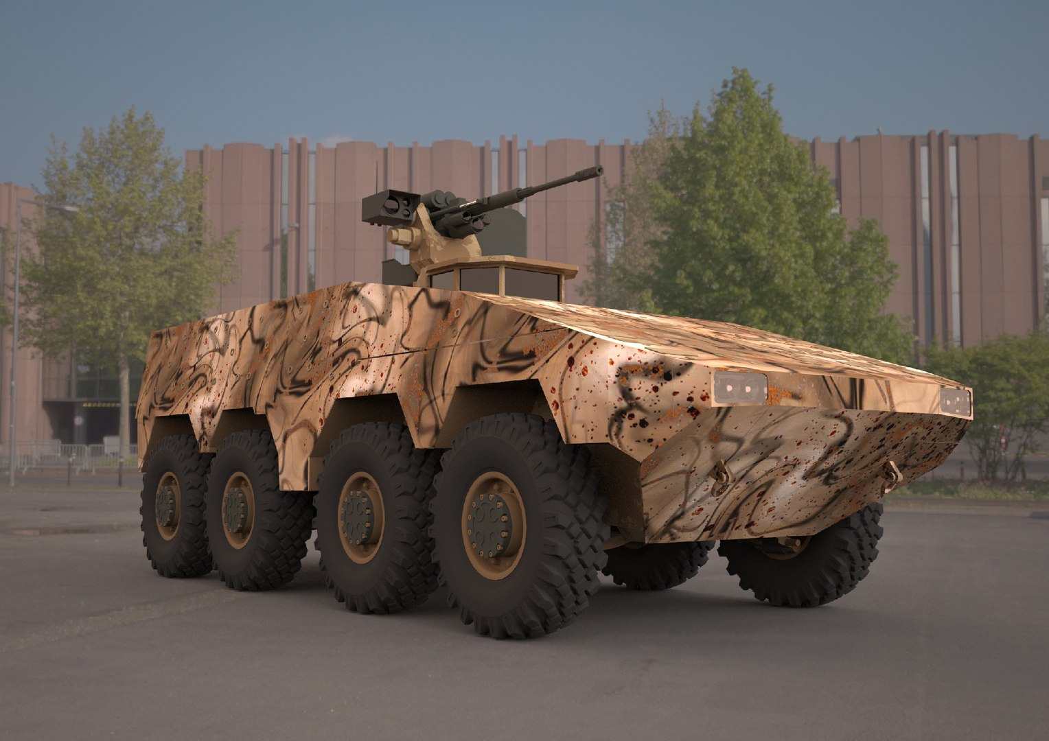 Boxer 8x8 Military Vehicle 3D - TurboSquid 1964710