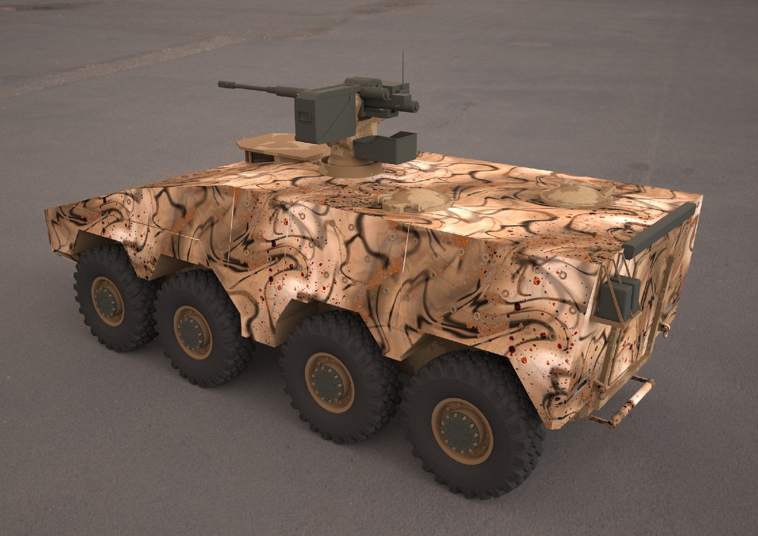 Boxer 8x8 Military Vehicle 3D - TurboSquid 1964710