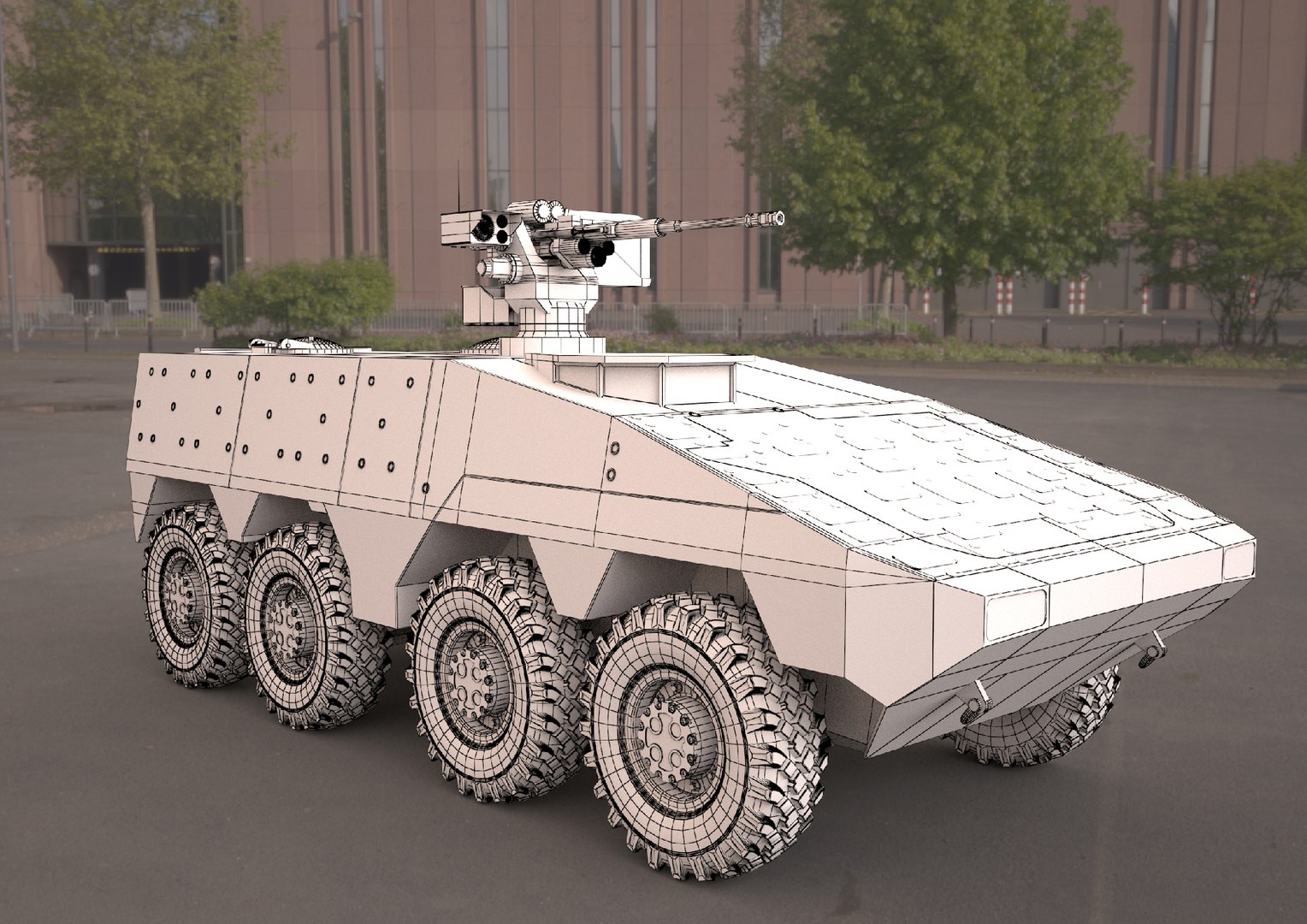 Boxer 8x8 Military Vehicle 3D - TurboSquid 1964710