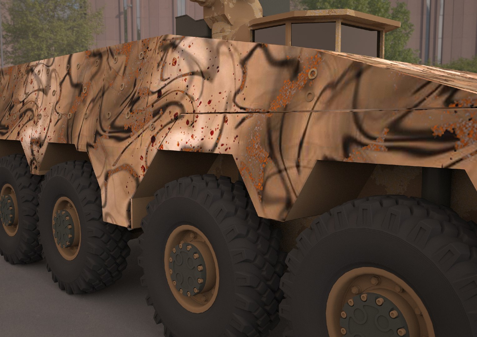 Boxer 8x8 Military Vehicle 3D - TurboSquid 1964710