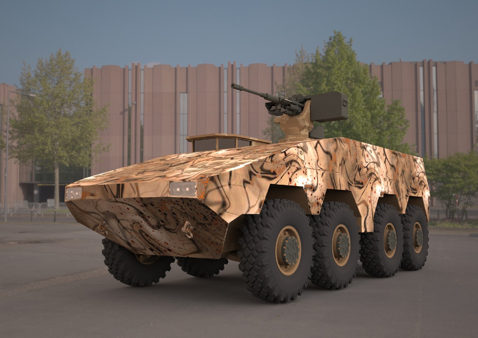 Boxer 8x8 Military Vehicle 3D - TurboSquid 1964710