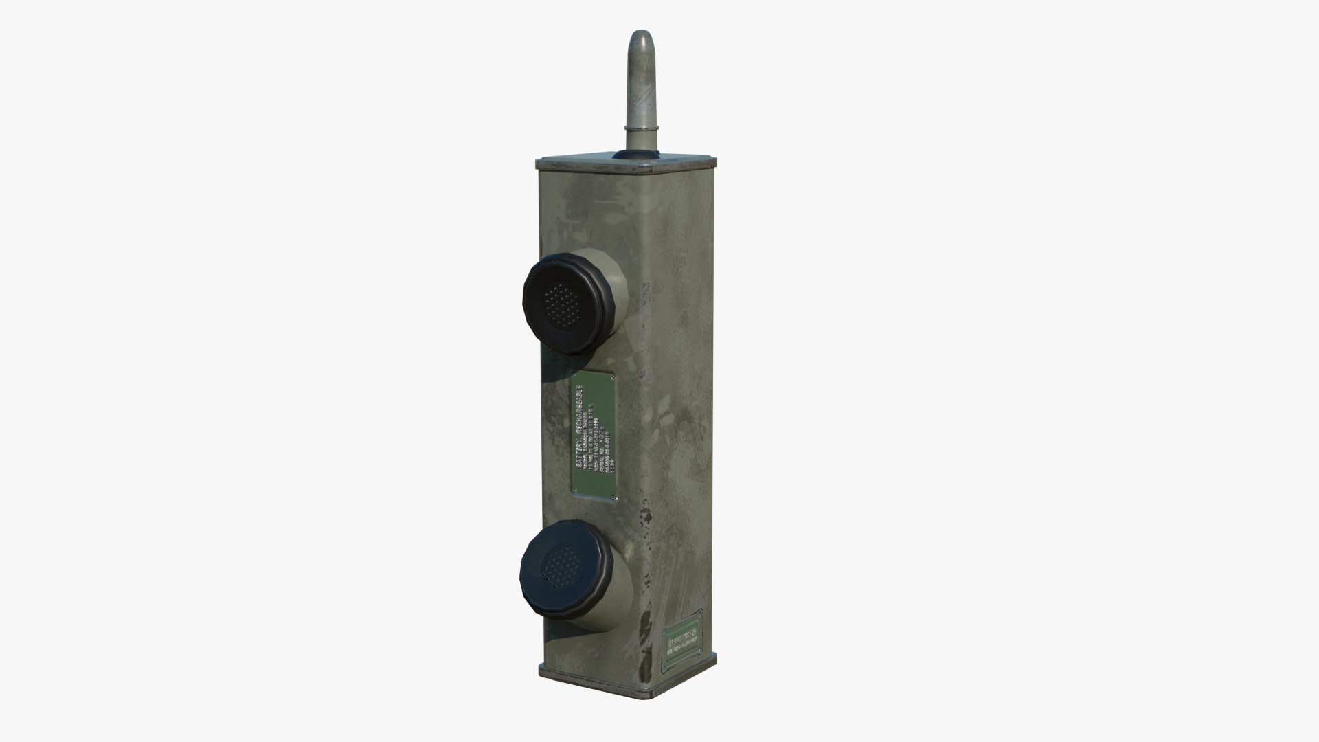 WW2 Radio 3D Model - TurboSquid 1831270