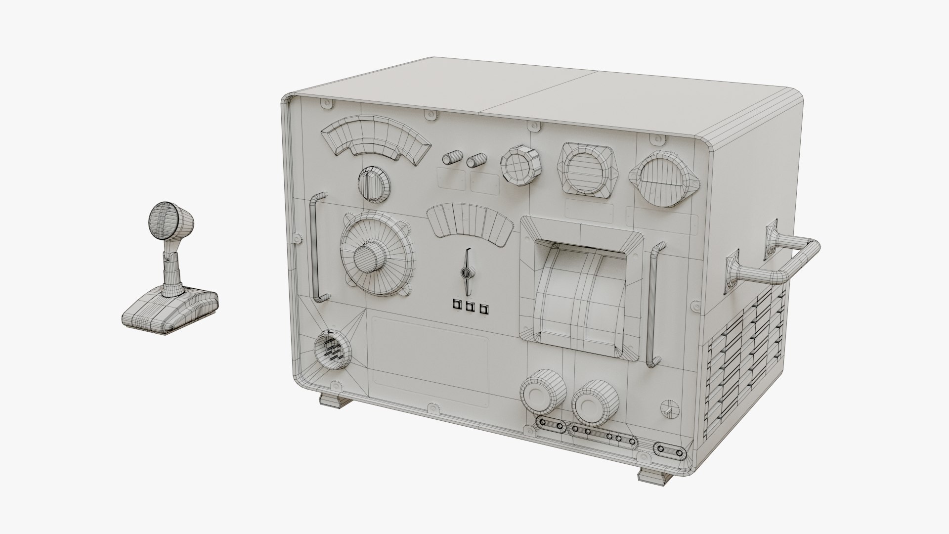 WW2 Radio 3D Model - TurboSquid 1831270