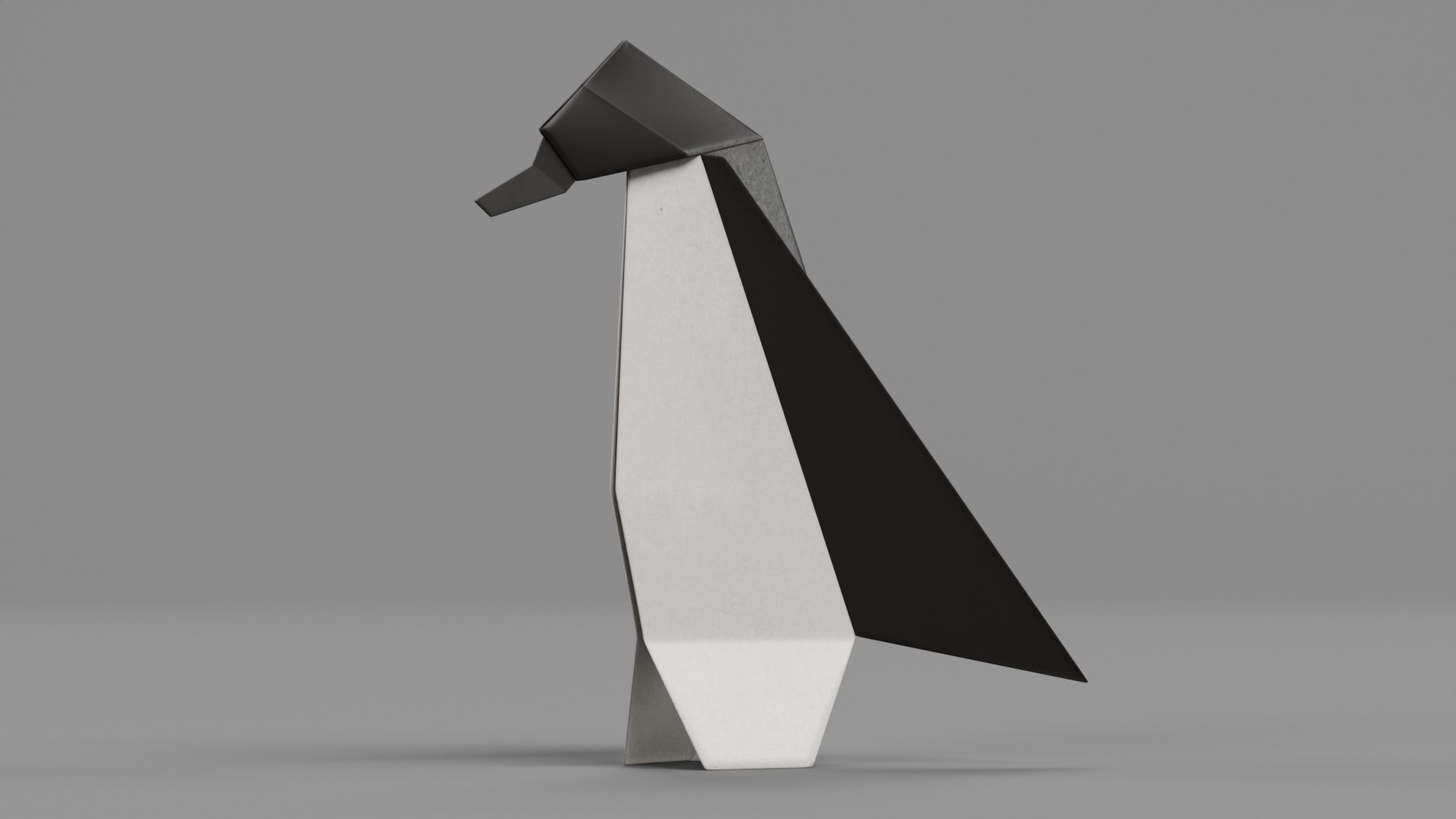 Paper Penguin 3D - TurboSquid 2182590