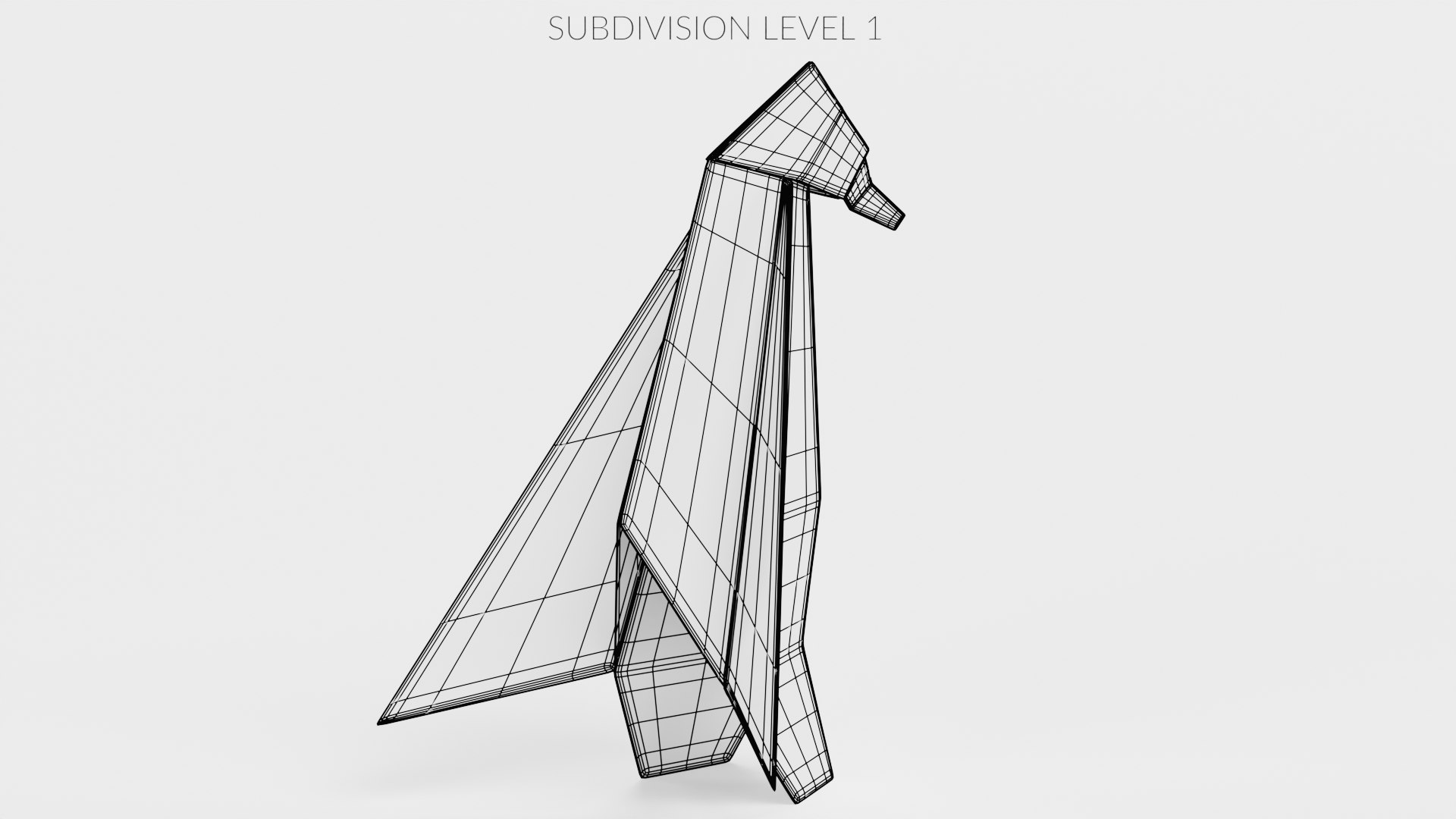 Paper Penguin 3D - TurboSquid 2182590