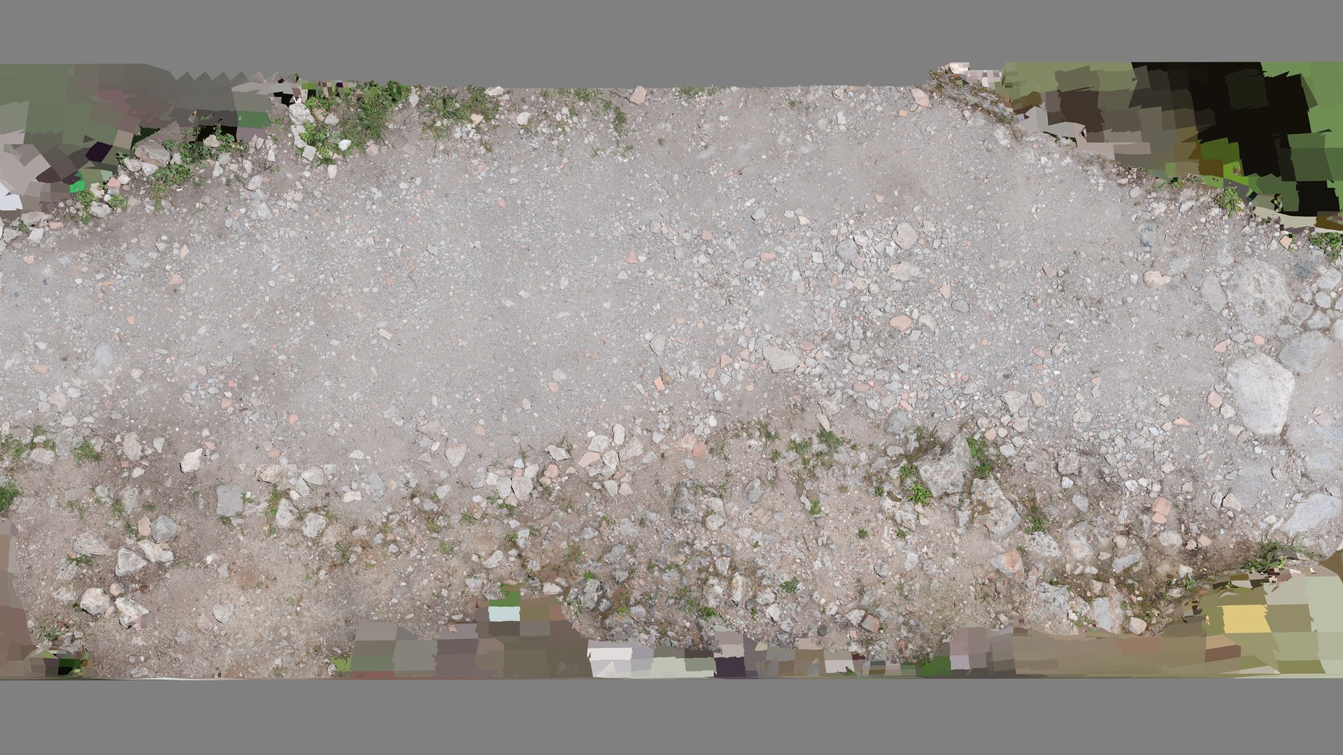 Abandoned Village Surface Scan - Dusty Road 3D - TurboSquid 2466573