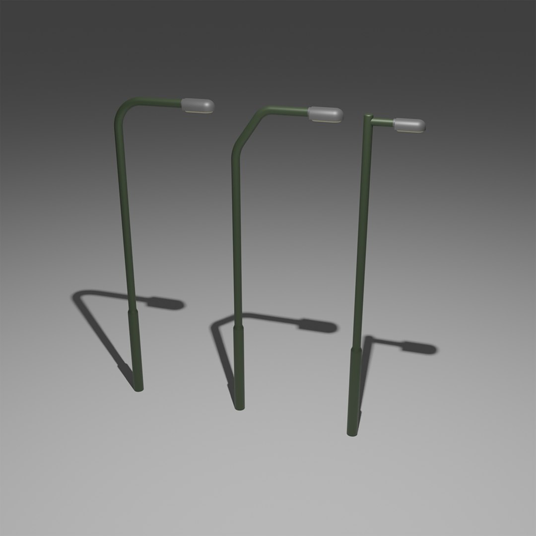 Street Light Pack 3D - TurboSquid 2204865