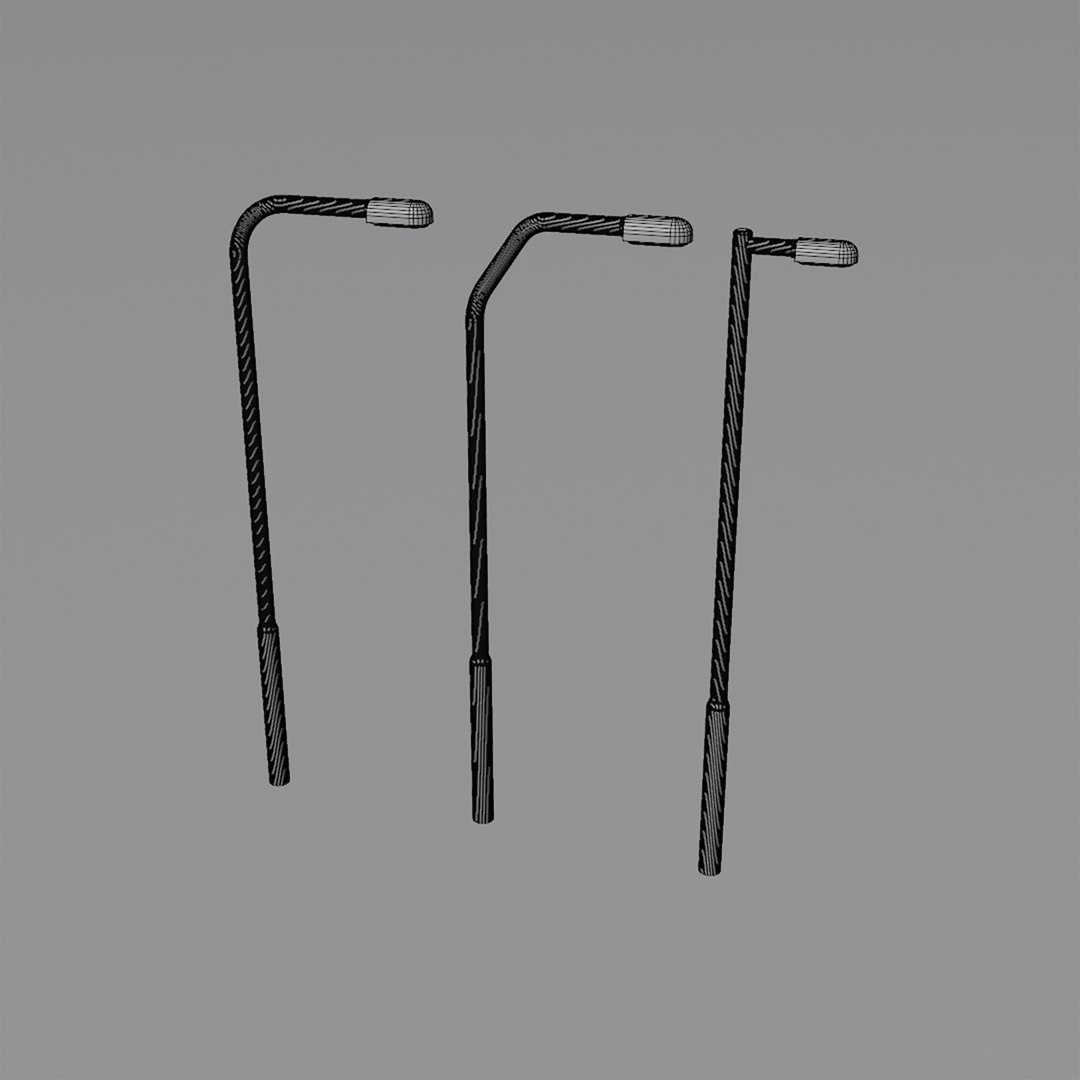 Street Light Pack 3D - TurboSquid 2204865