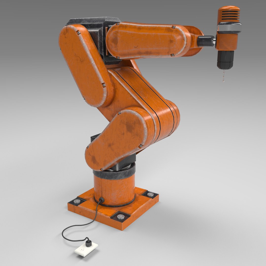 Factory Robotic Arms Pack 3D Model - TurboSquid 1818347