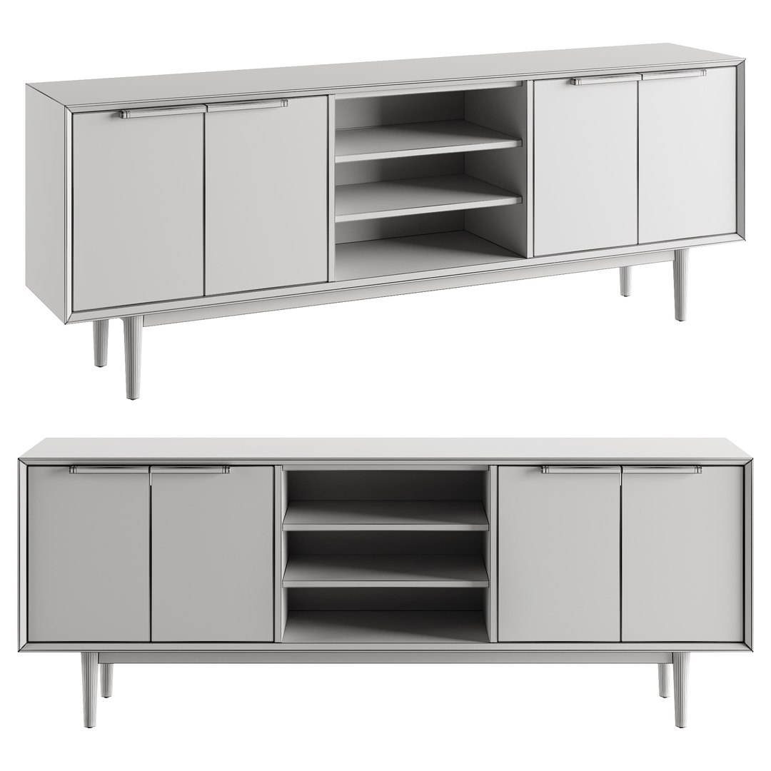 3D Tate Storage Media Console Model - TurboSquid 2293026