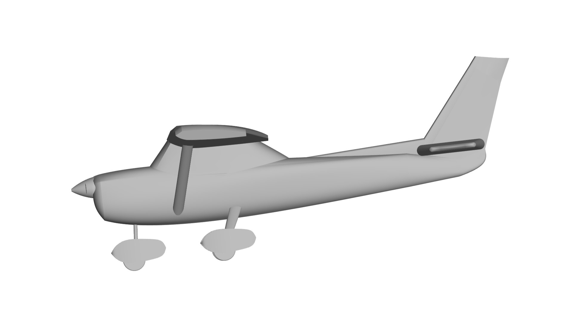 Cessna 152 3D Model - TurboSquid 1986590