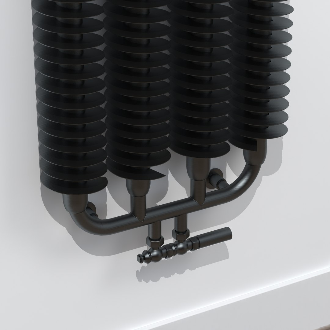 3d Ribbon Heater Model