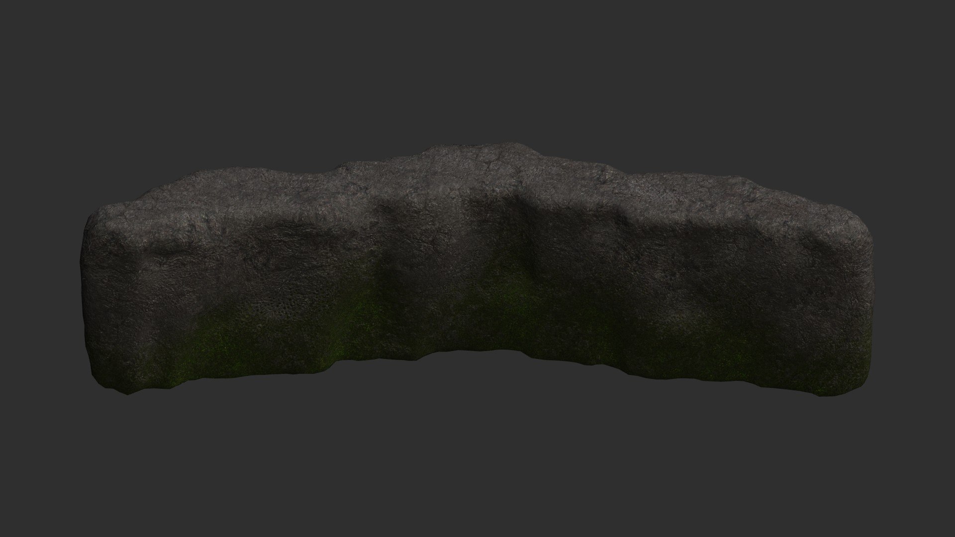 Cave Wall 3 - Moss 1 3D Model - TurboSquid 2080925