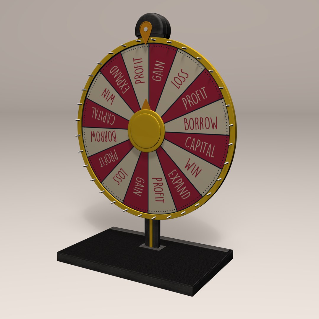 3D Model Fair Spinning Wheel - TurboSquid 1189064