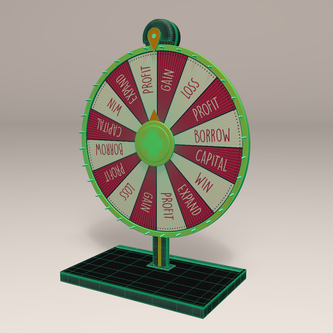 3D Model Fair Spinning Wheel - TurboSquid 1189064