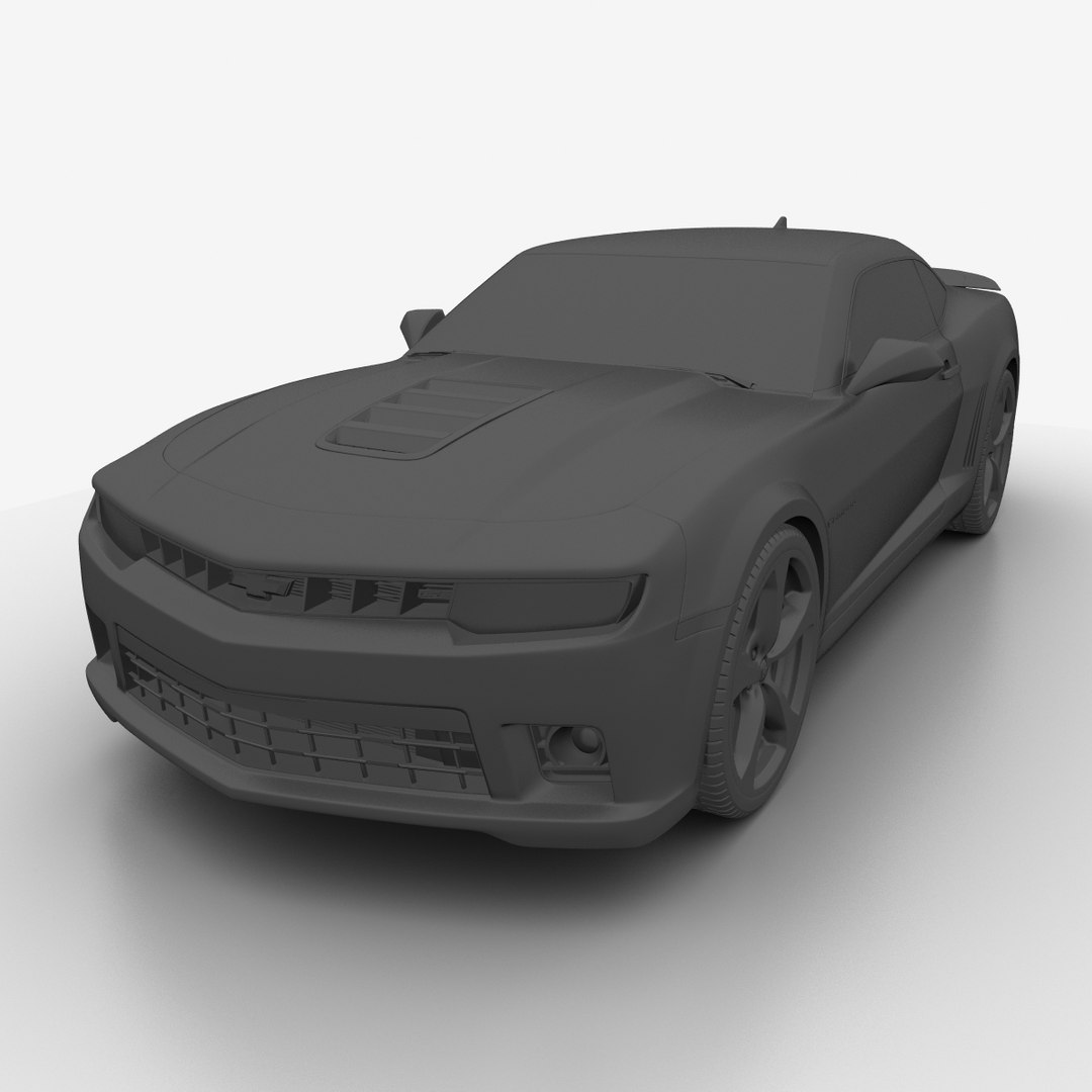 3d Chevrolet Camaro Ss 2015 Model