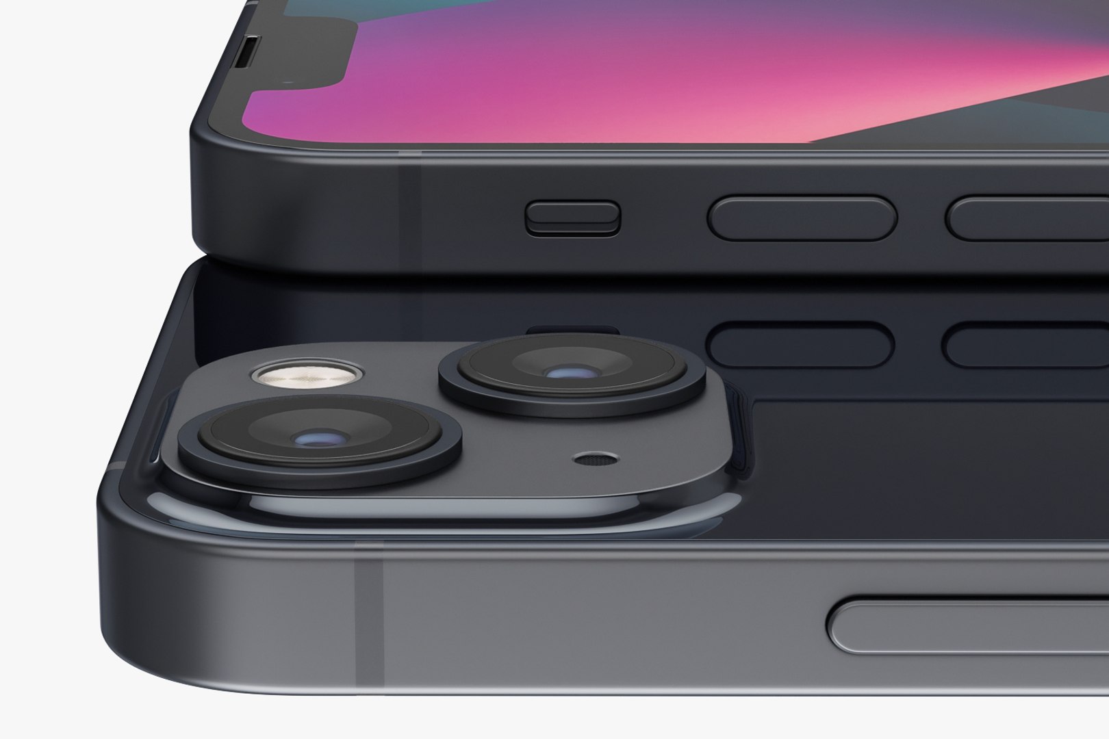 Apple iPhone 13 mini Midnight 3D model - TurboSquid 1791555