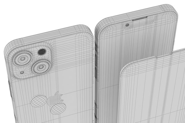 Apple iPhone 13 mini Midnight 3D model - TurboSquid 1791555