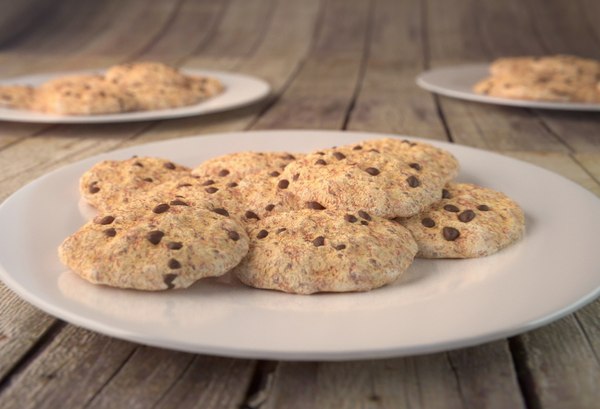 cookies plate 3d model