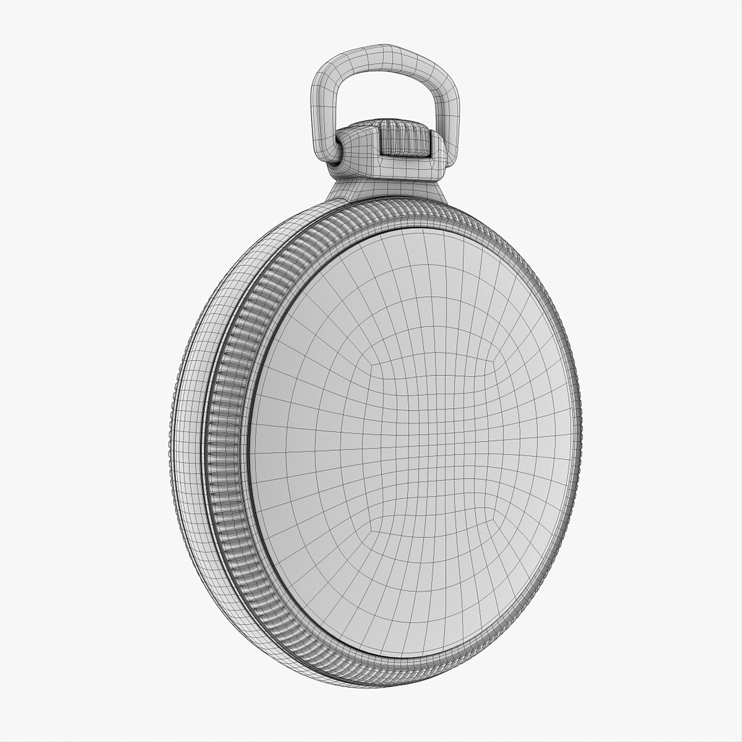 Vintage Pocket Watch 3d Obj